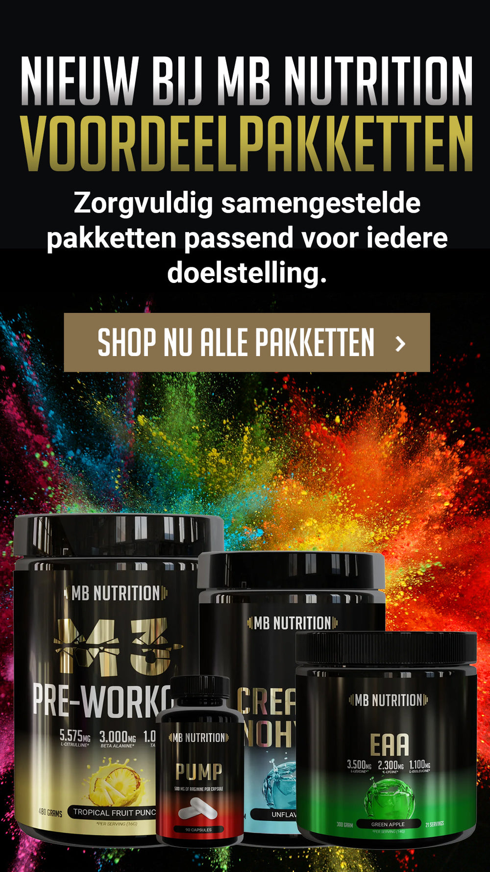 MB Nutrition — Ontketen je Kracht
